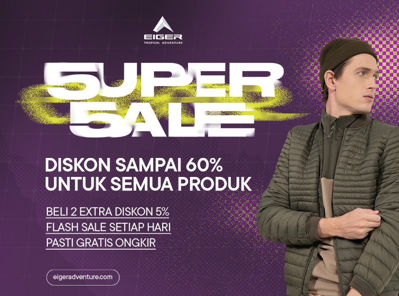 Crazy Price, 55 Ribuan Aja di Promo 5uper 5ale EIGER! - Blog