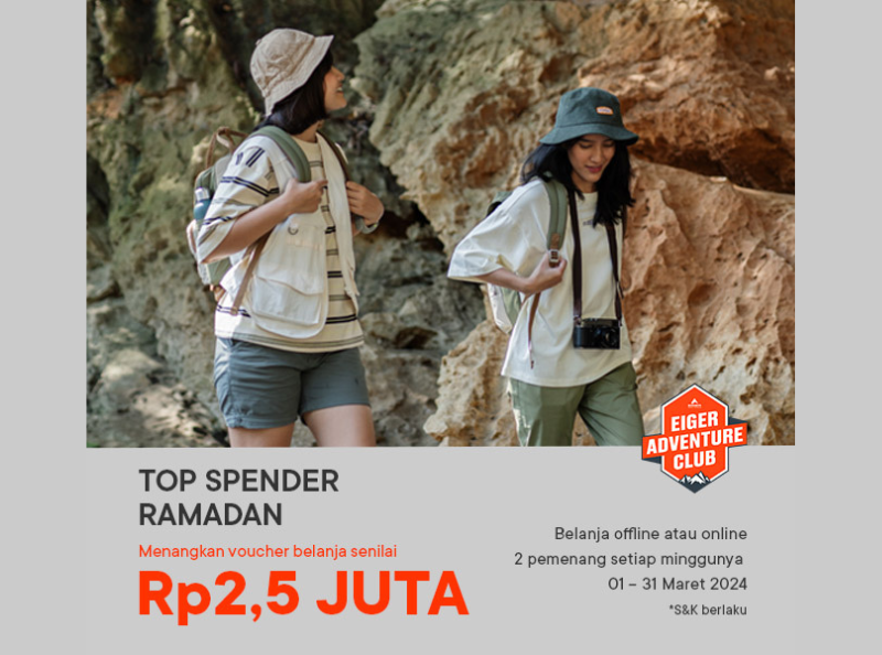 Yuk Jadi Top Spender, Dapatkan Voucher Belanja Rp2,5 Juta - Blog